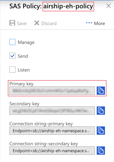 Microsoft Azure Event Hubs Airship Docs